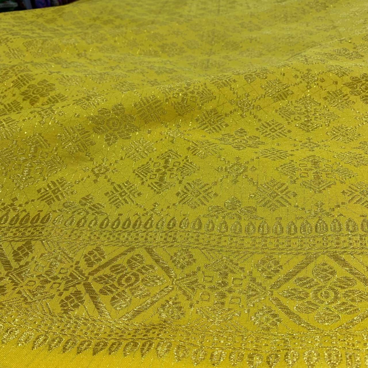 SONGKET Sulam Benang Emas 45" (FAB_SGK_02)